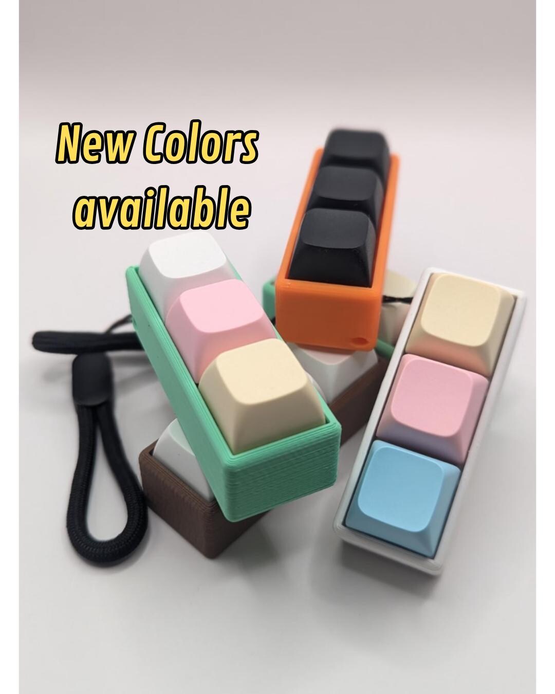 Clicker Fidget Toy With 3 Mechanical Switches | Button | Stim Toy for ...