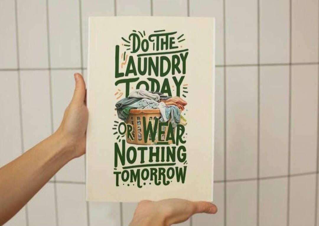 Funny Laundry Poster Digital Download Laundry Room Decoration Humorous ...