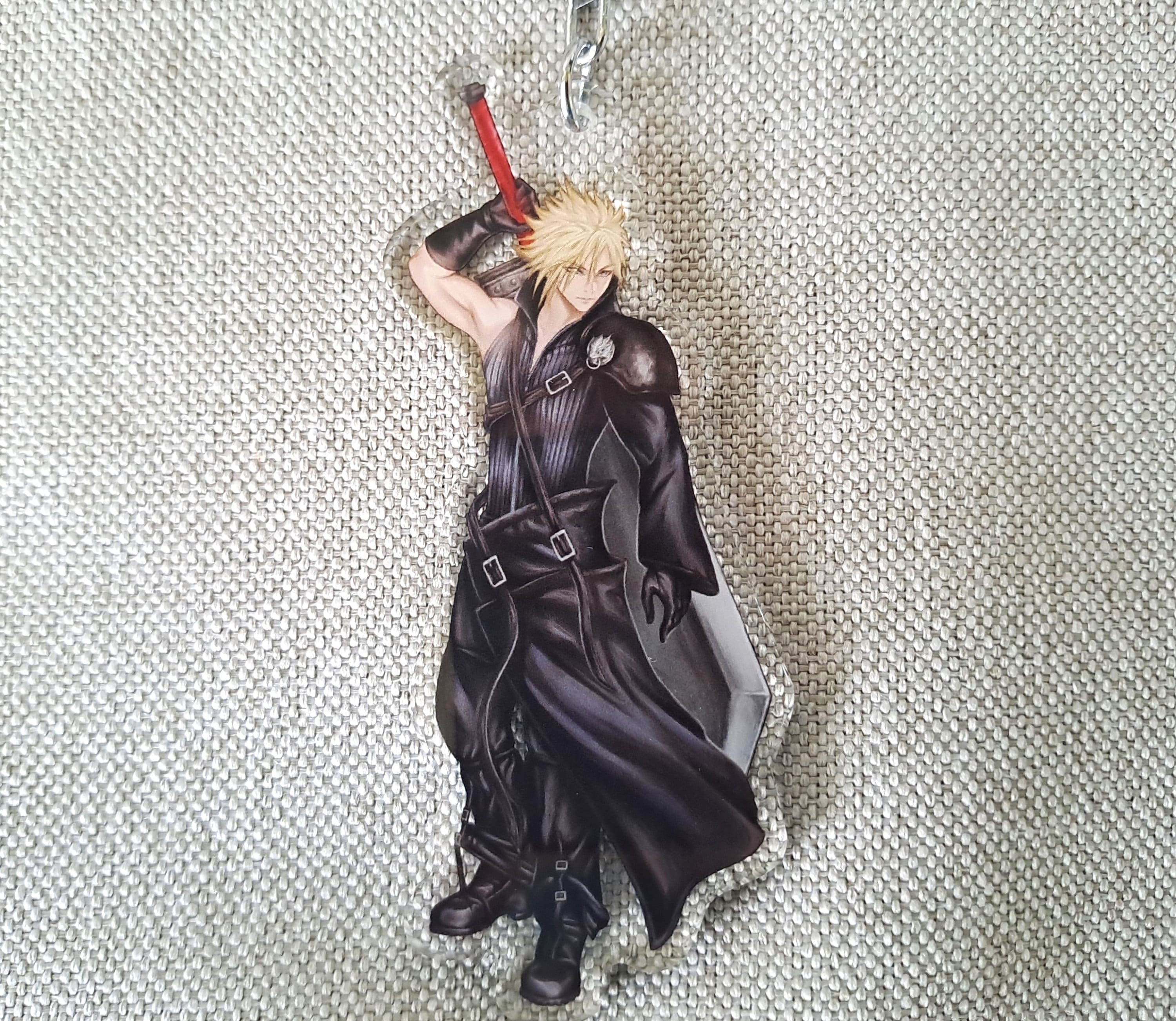 Cloud Keychain Final Fantasy VII - Etsy