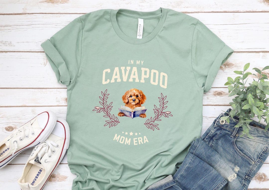 Cavapoo Doodle Mom Cavapoo T-shirt Cavapoo Shirt Cavapoo Mama Shirt ...