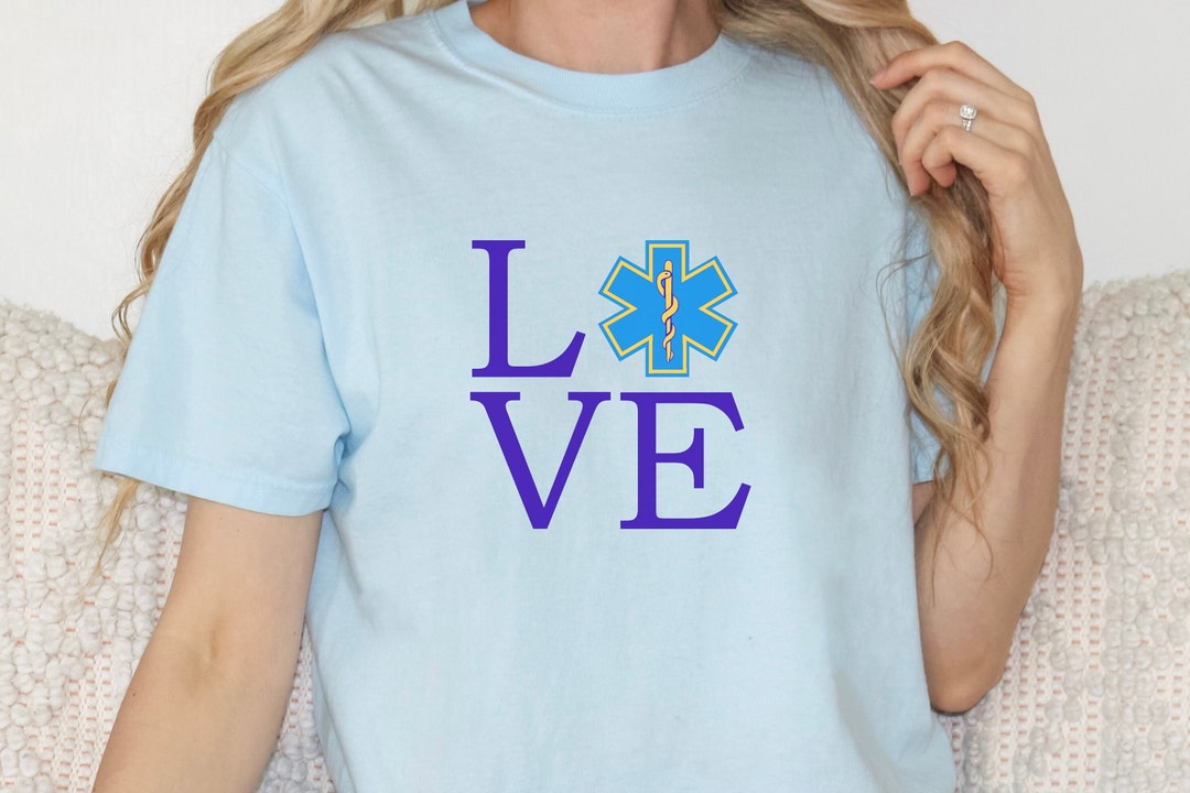 EMT Shirt Emt Tshirt Emt T Shirt Emt Hoodie Emt Sweatshirt Star of Life ...