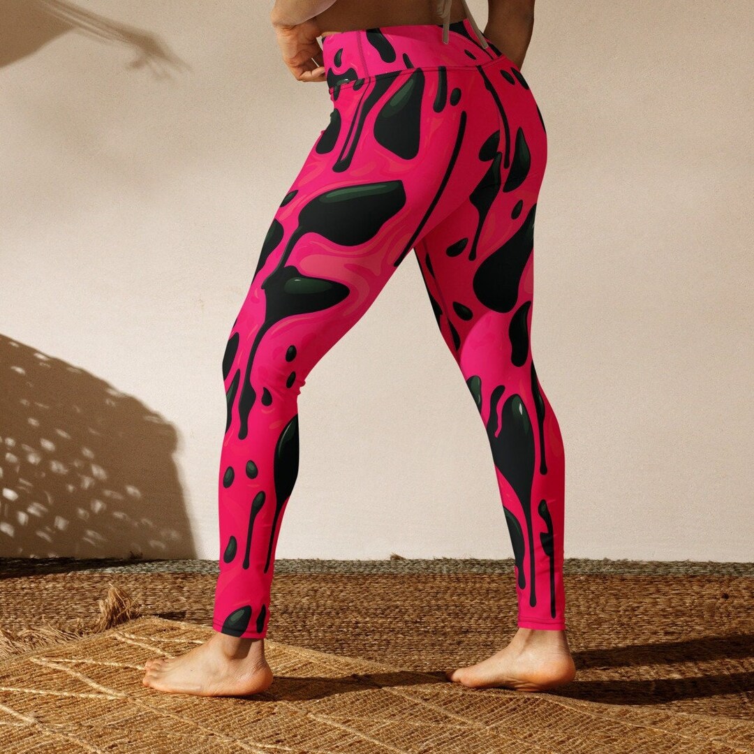 JUICY Watermelon Leggings / Fruit Print Leggings Fresh Fruit Tight ...