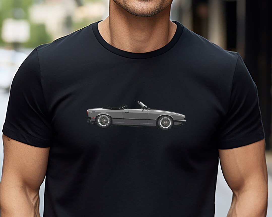 Jaguar XJS Convertible 1980 Shirt, Jaguar XJS Tee, Jaguar XJS Apparel ...