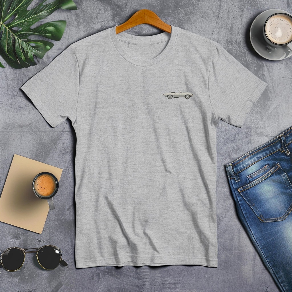 Jaguar E-type Convertible Shirt, Jaguar E Type Tee, Jaguar Apparel ...