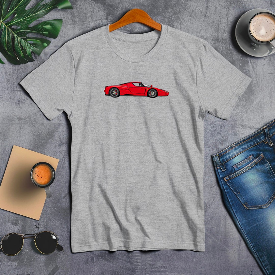 Ferrari Enzo Tshirt, Ferrari Tshirt, Ferrari Tee, Ferrari Apparel ...