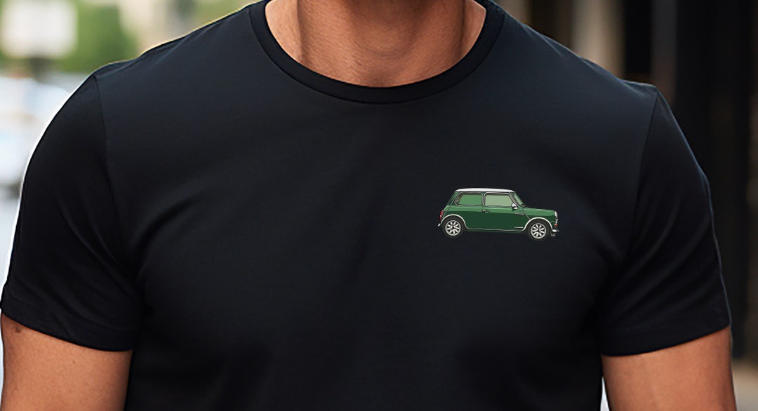 Rover Mini Cooper Sport 2000 Irish Green Tee, Austin Mini Tee, Austin ...