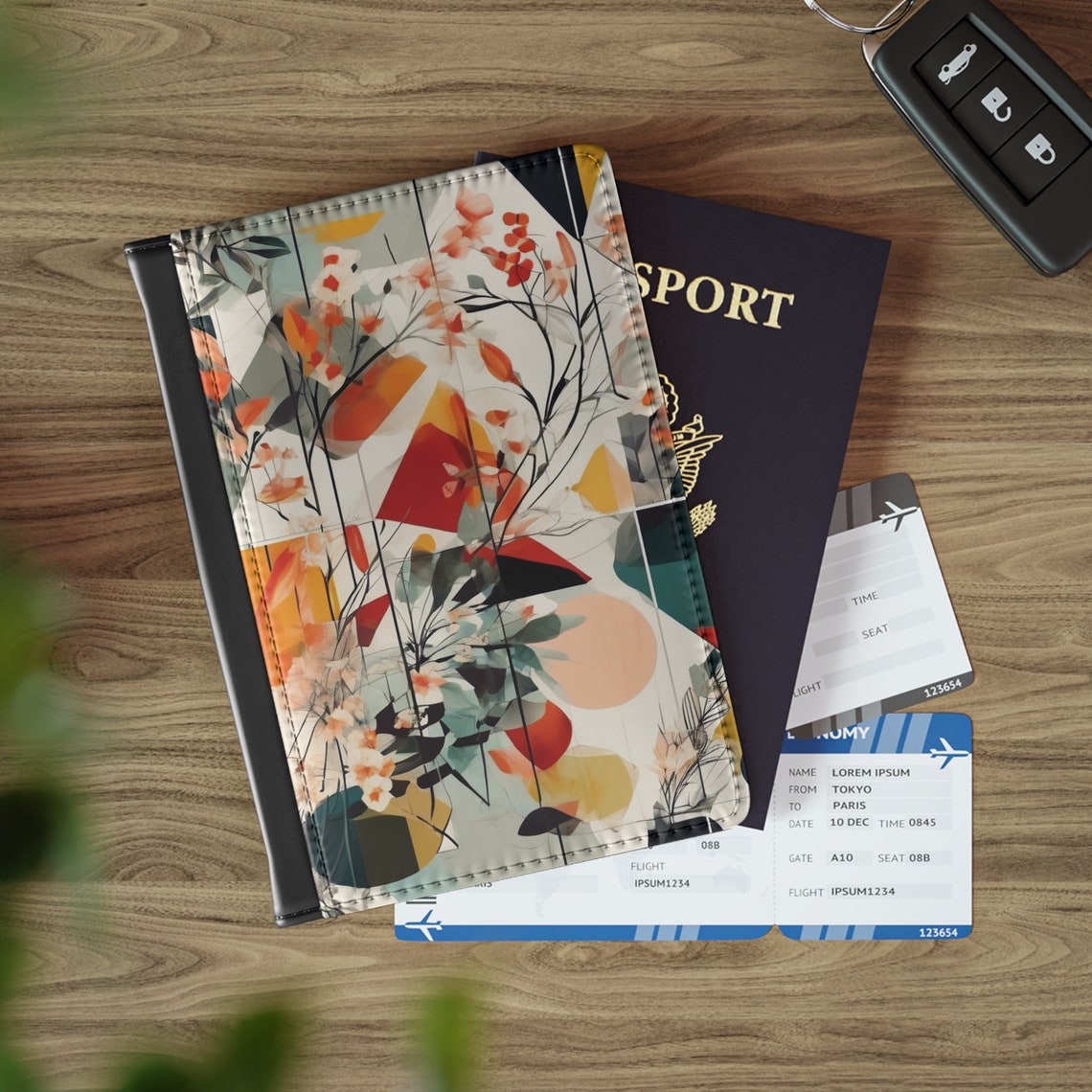 Floral Collage Passport Cover - Etsy