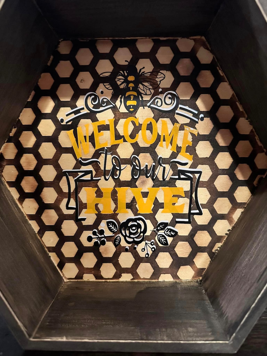 Welcome to Our Hive Sign - Etsy