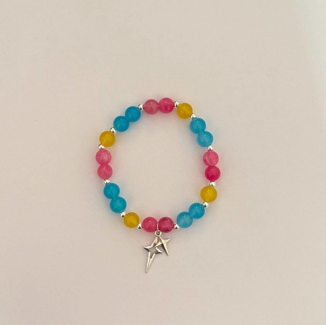 Addison Rae Inspired Bracelet: Handmade Jewelry for Music Fans - Etsy