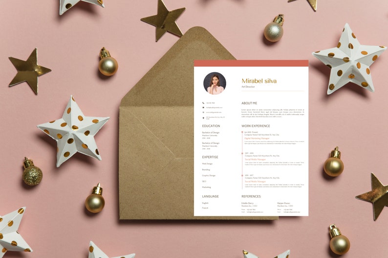 Minimalist Modern Professional CV | Resume Template | Cv Template |cover Letter | Curriculum ...