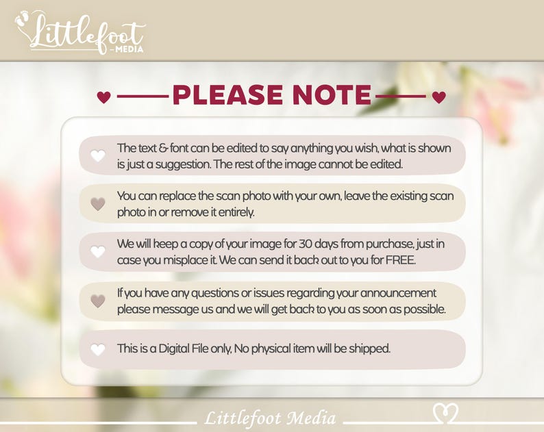 Editable Digital Pregnancy Announcement Image Customizable Baby Name ...