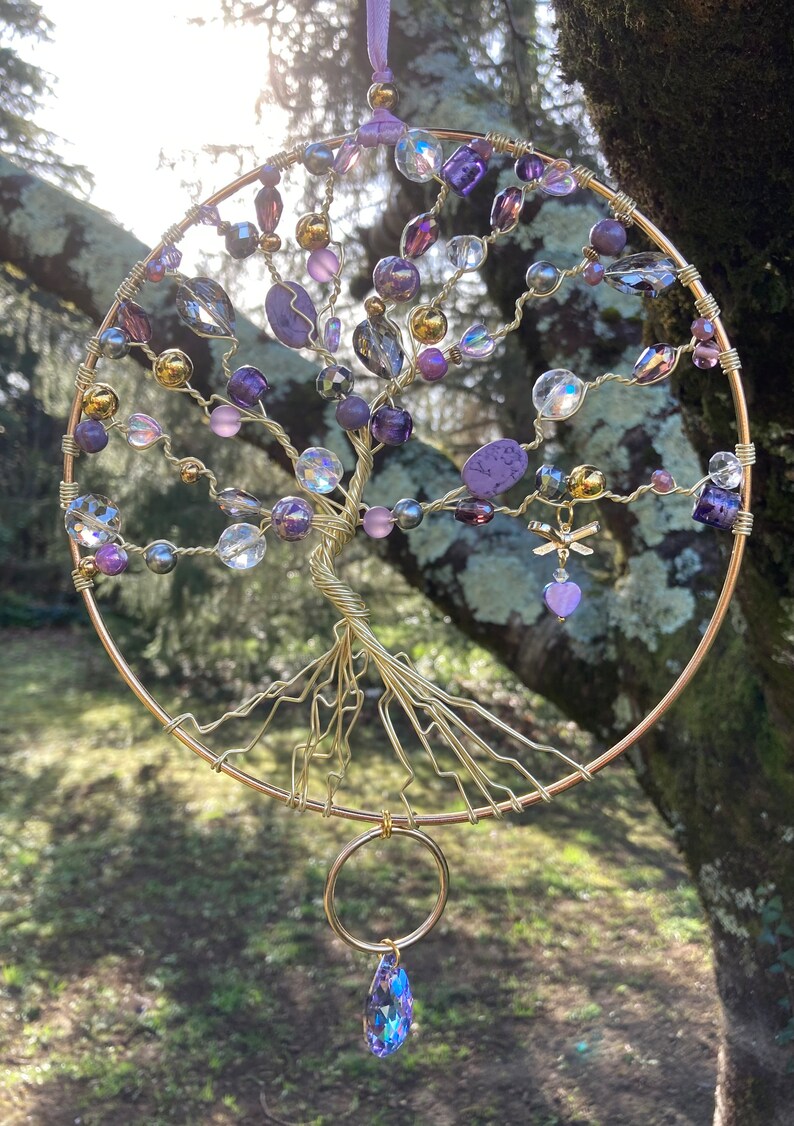 Tree of Life, Hanging Decoration, Wall Decoration, Sun Catcher, Sun ...