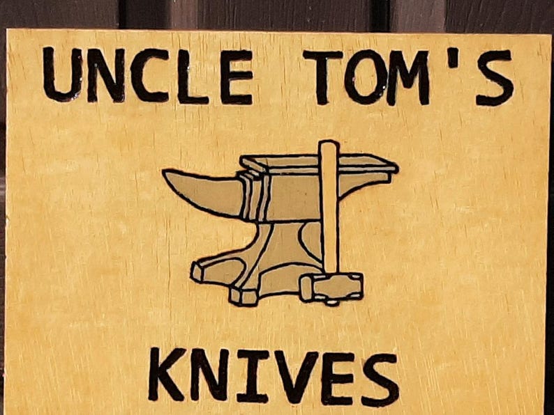 This Full Tang, Hand Forged Knife is Forged From 5160 Steel. the Handle ...