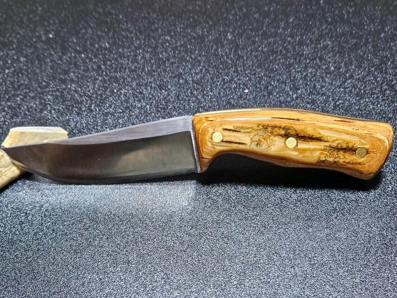 This Full Tang, Hand Forged Knife is Forged From 5160 Steel. the Handle ...