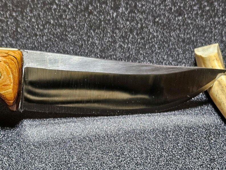 This Full Tang, Hand Forged Knife is Forged From 5160 Steel. the Handle ...