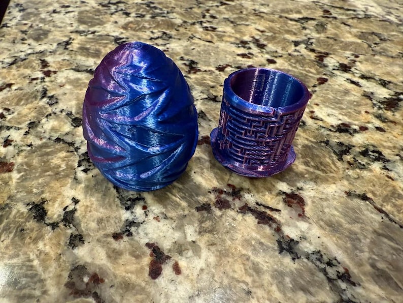 3D Printed Egg Maze Puzzle With Storage - Etsy