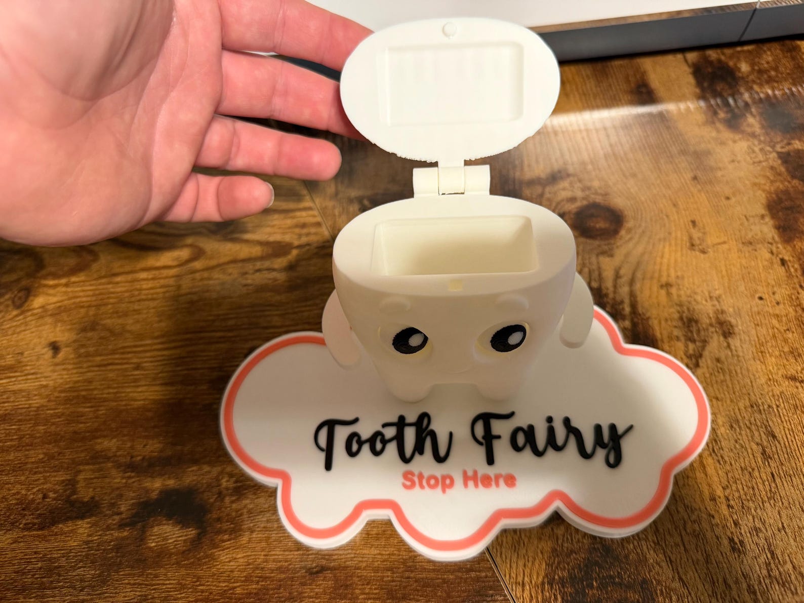 3D Printed Tooth Fairy Buddy: Kids Tooth & Money Holder - Etsy