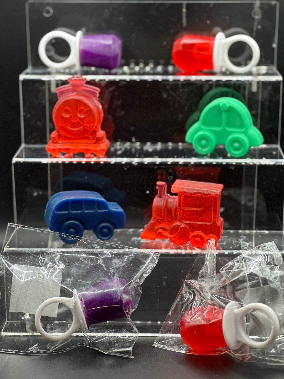 Bath Time Fun Soaps for Kids, Honey Glycerin Soap, Baby Powder Scented ...