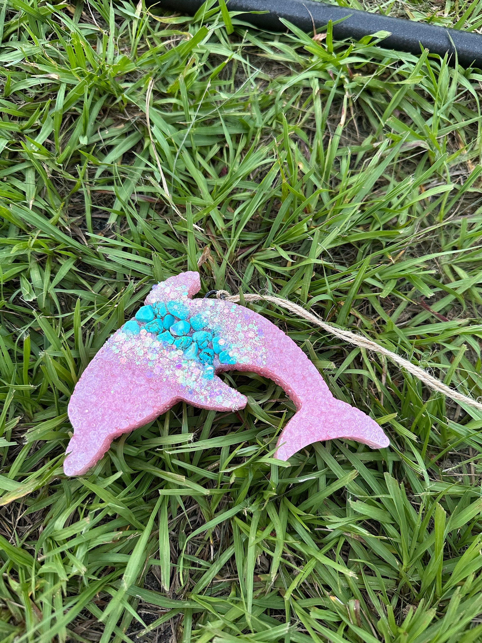 Dolphin Turquoise Stone Freshie - Etsy