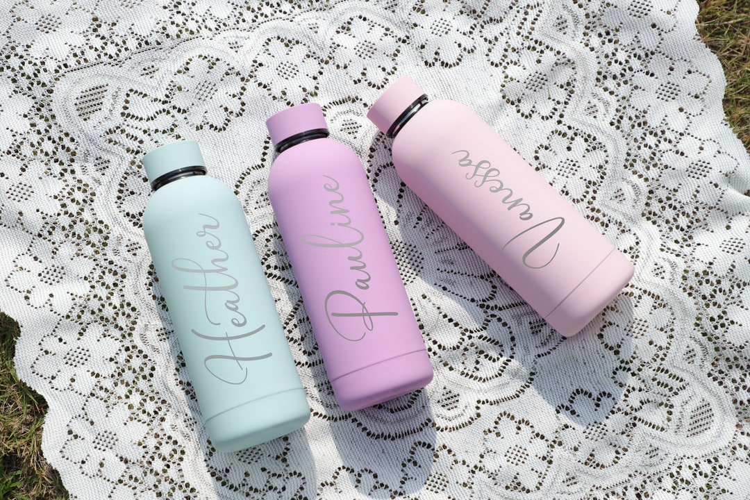 Custom Engraved Bottle, Personalized Tumbler, Bachelor's Gift, Wedding ...