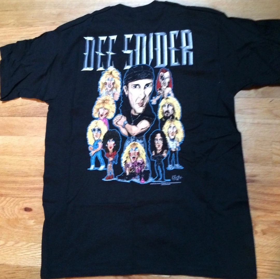 Dee Snider Drawings T-shirt RARE VINTAGE - Etsy