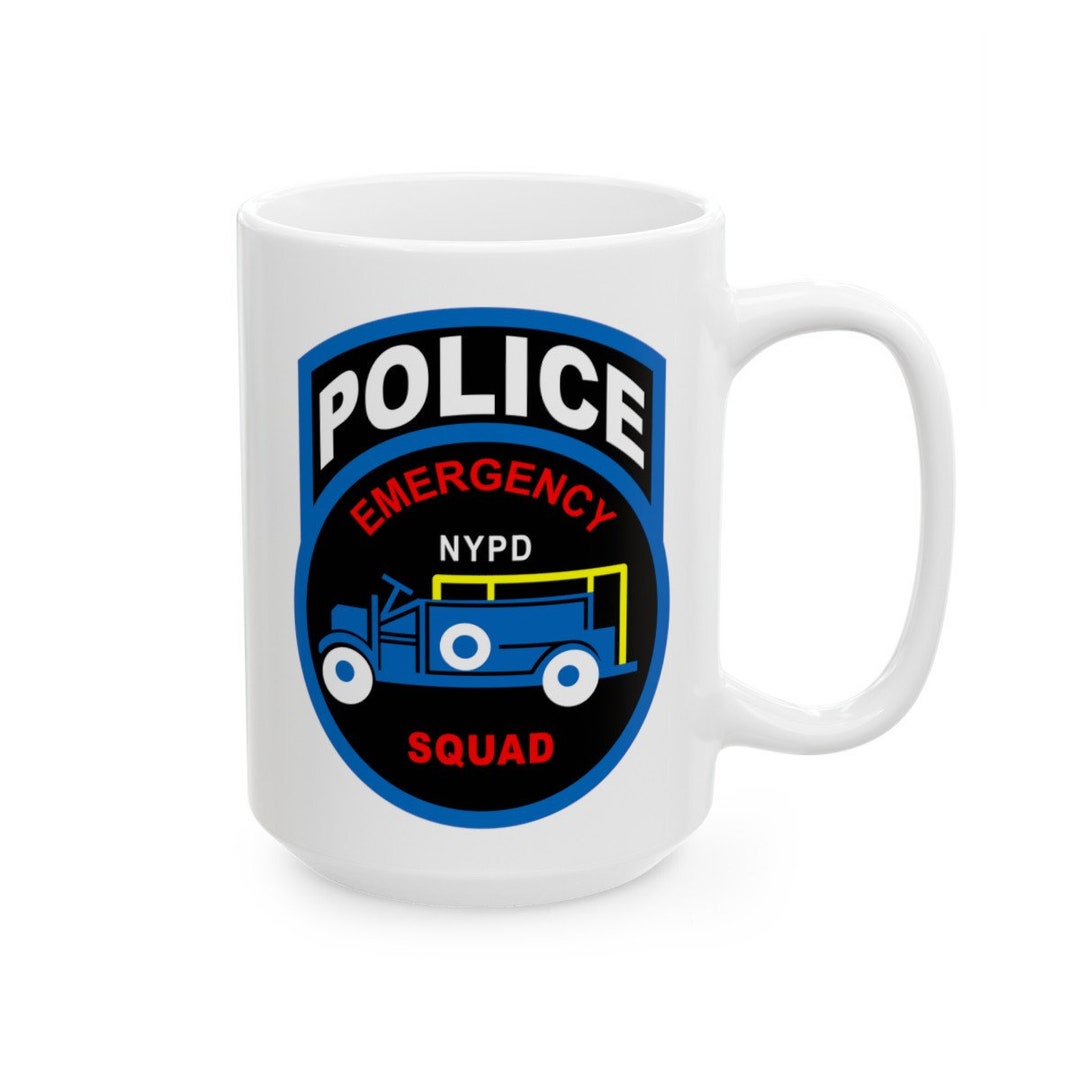 NYPD Emergency Squad Police Department City of New York Ceramic Mug ...
