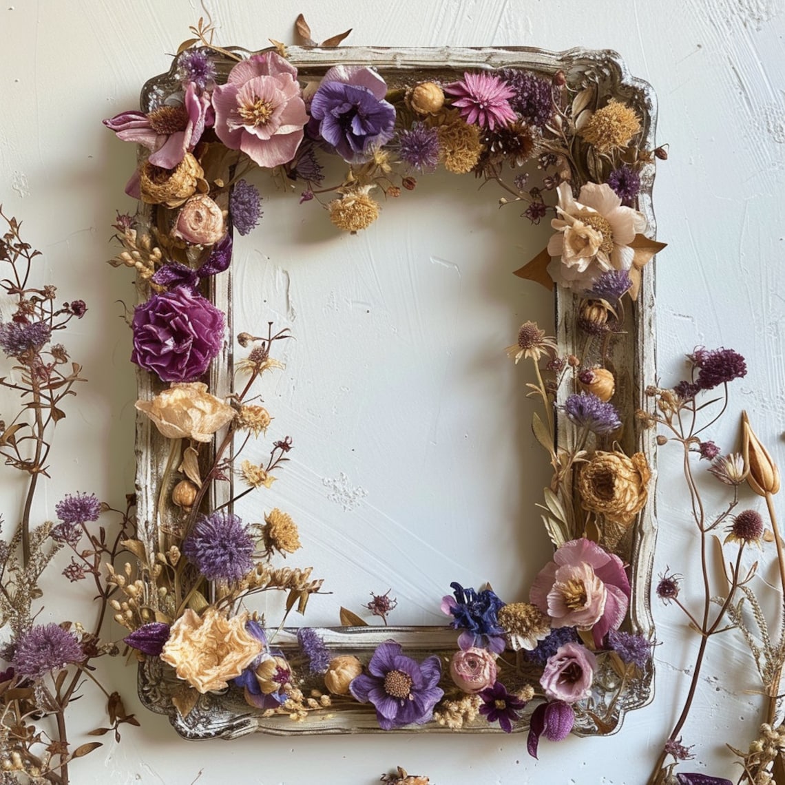 Bamboo Handcrafted Dried Flower Shadow Boxes - Etsy