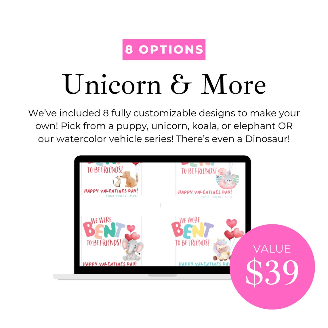 DIGITAL Dinosaur Classroom Valentine's Gift. Sensory Valentine ...