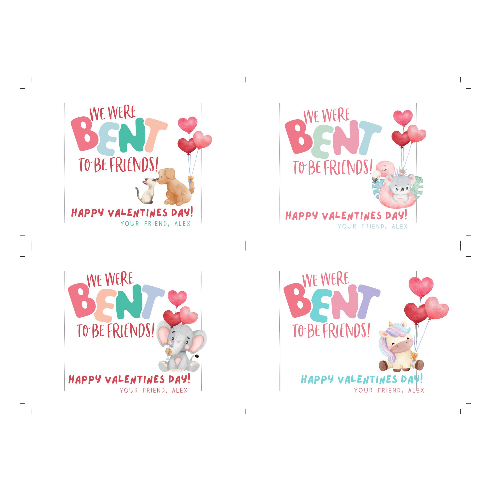 DIGITAL Dinosaur Classroom Valentine's Gift. Sensory Valentine ...