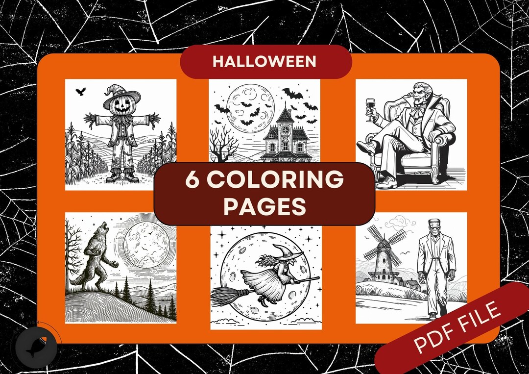 Coloring Pages, Downloadable Coloring Page, Digital Download, Instant ...