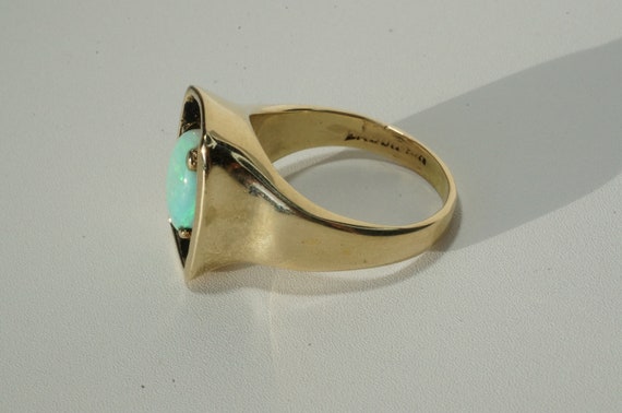 DASON Signed Vintage Estate Ring, 10kt Solid Gold (br… - Gem