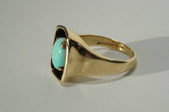 DASON Signed Vintage Estate Ring, 10kt Solid Gold (br… - Gem