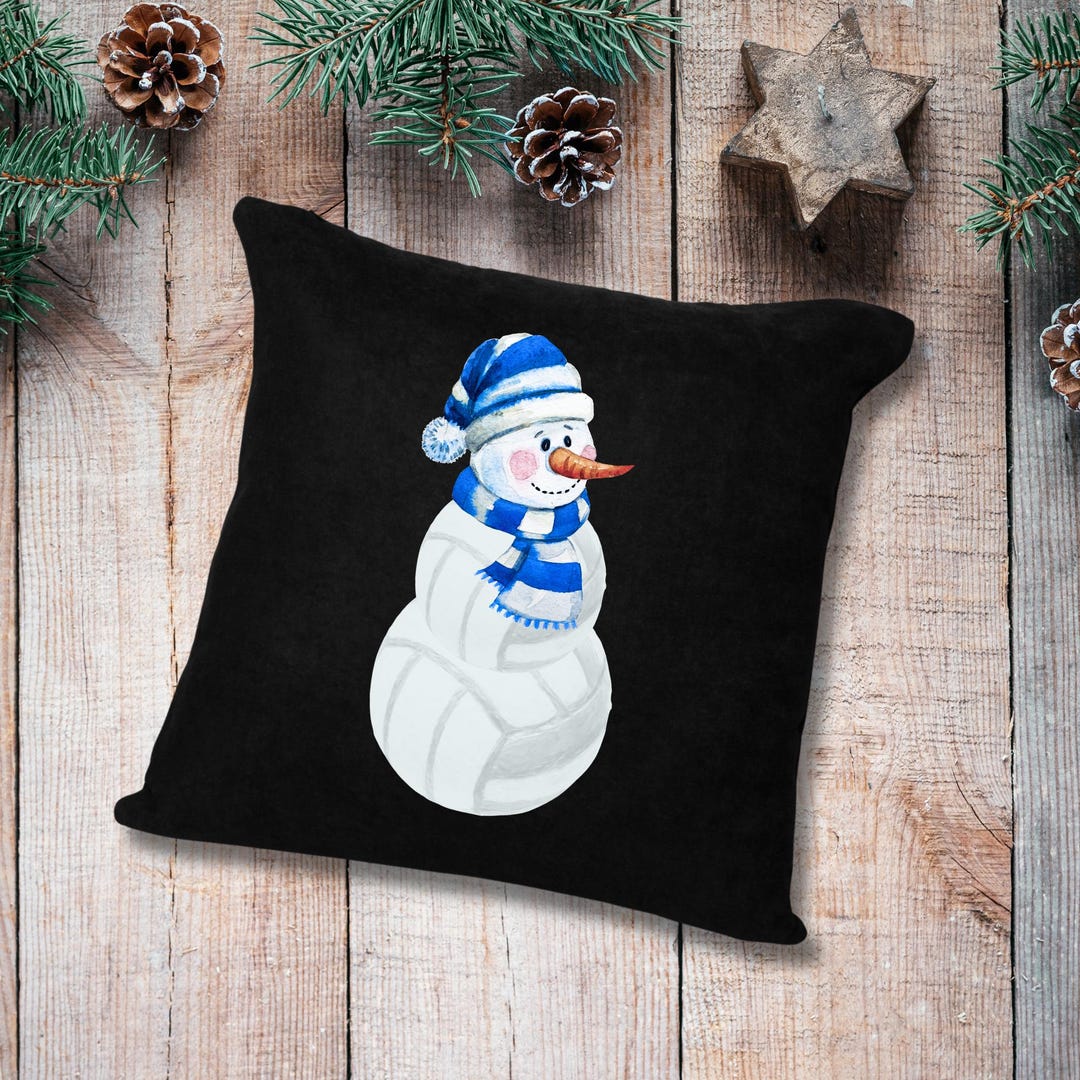 Volleyball Snowman PNG Digital Download, Holiday Design, Christmas ...