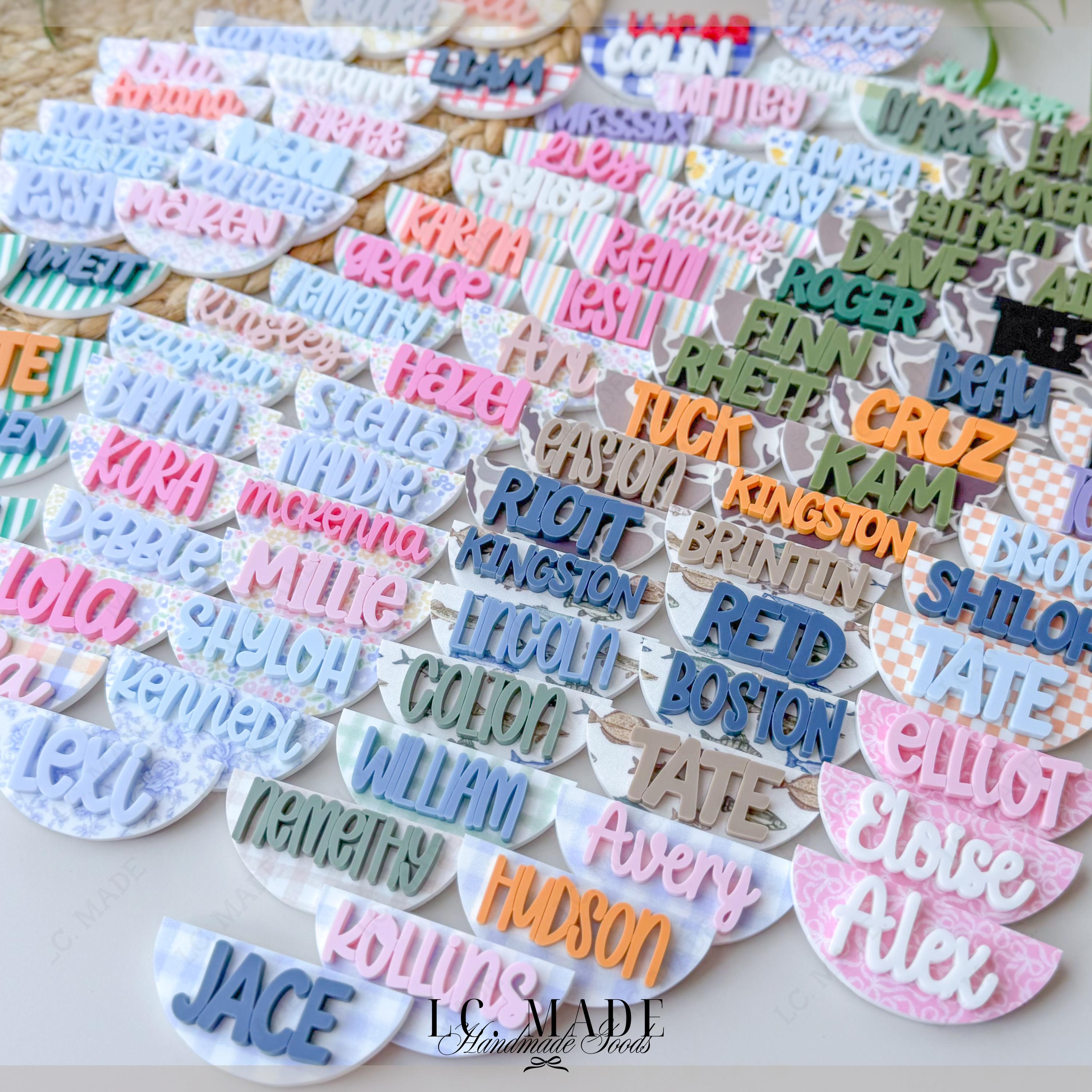 Boy Owala Name Plate, Personalized Owala Name Plate, Owala Topper ...