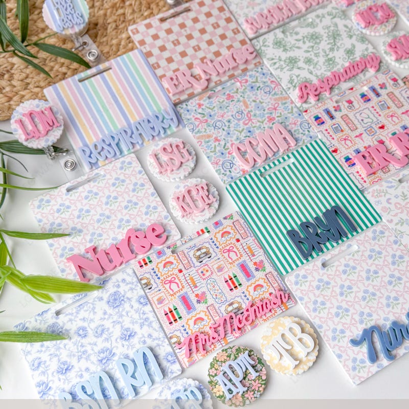 Lpn Badge Buddy Custom - Etsy