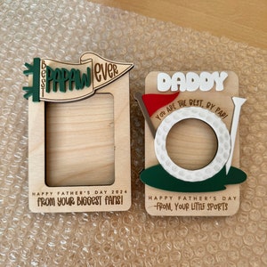 Father's Day Photo Frame, Visor Clip, Magnetic, Father's Day Gift ...