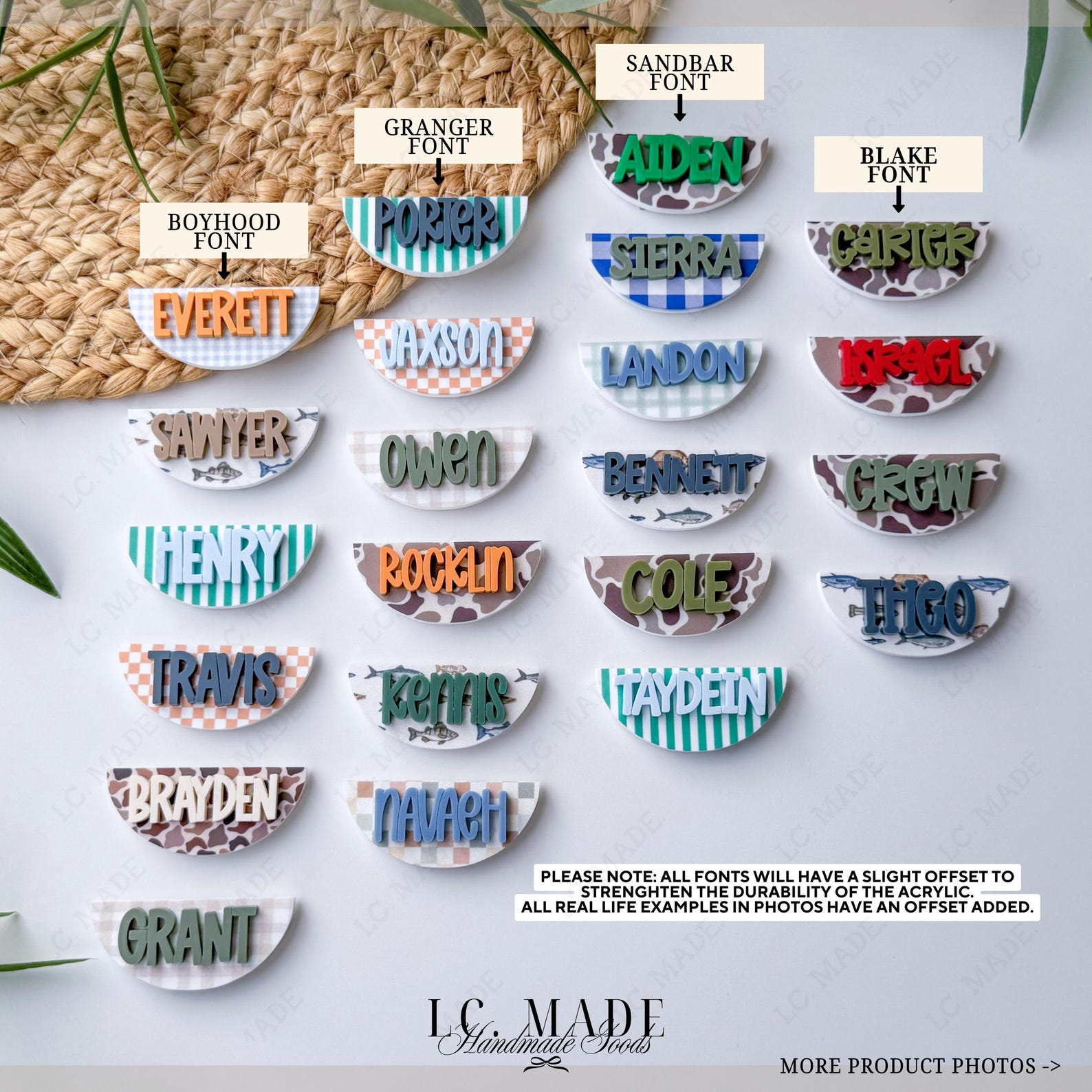 Boy Owala Name Plate, Personalized Owala Name Plate, Owala Topper ...