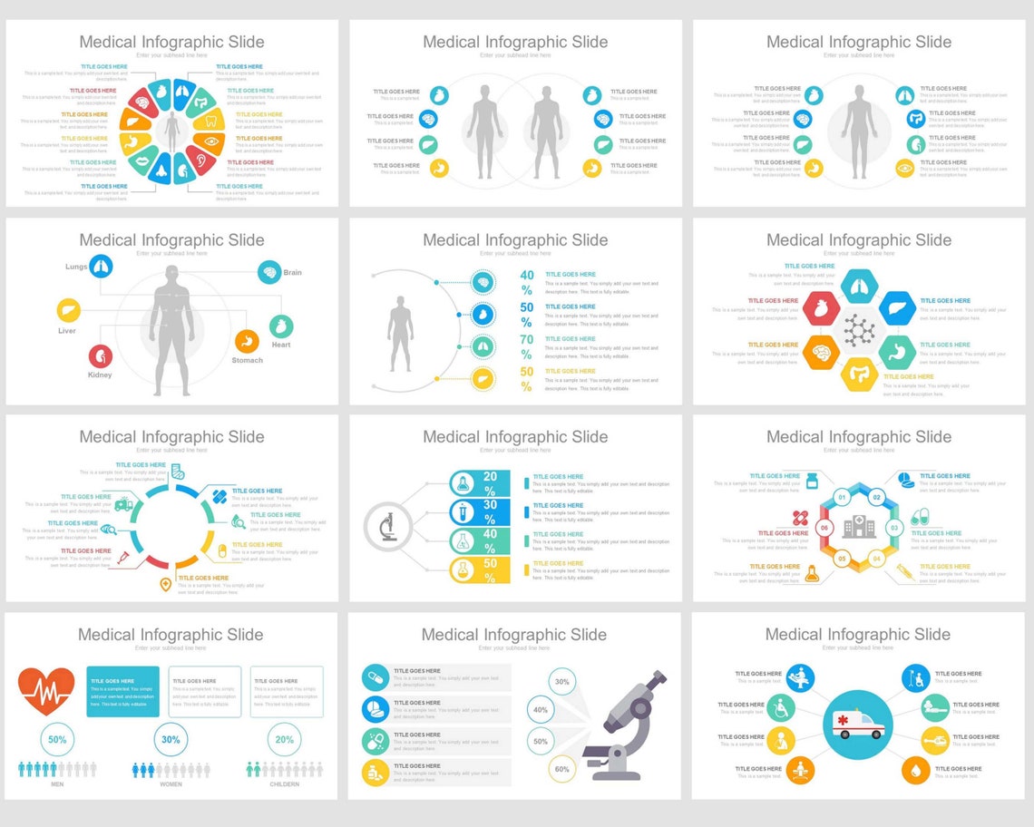 Custom Medical Powerpoint Template, Nursing Presentation Template ...