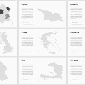 Maps Powerpoint, Maps Ppt, Maps Keynot, Maps for Presentation, Fully ...