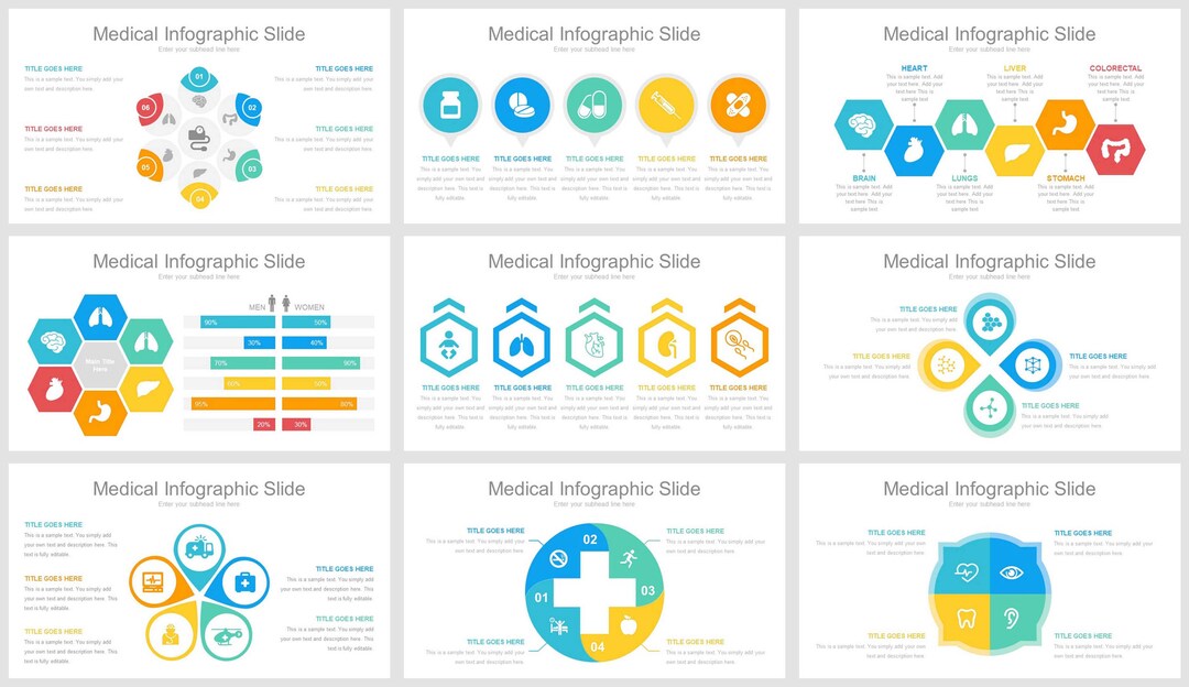 Custom Medical Powerpoint Template, Nursing Presentation Template ...