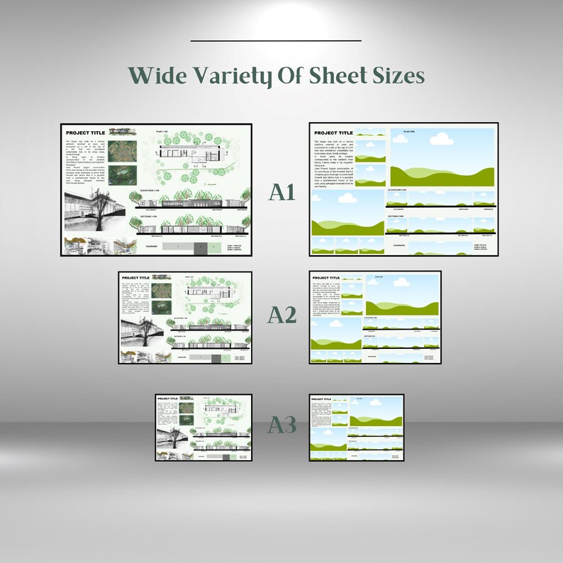 Architecture Presentation Template Architecture Project Board Template ...