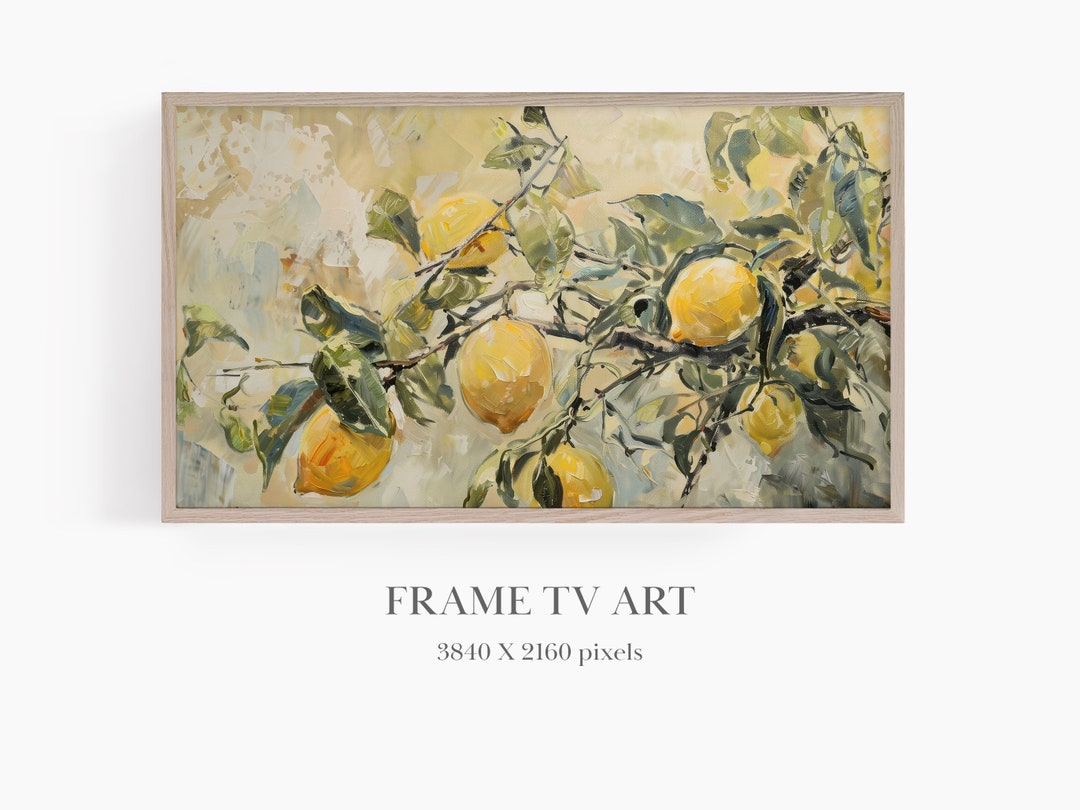 Frame TV Art Citrus, Frame TV Art Summer, Samsung Frame TV Art ...
