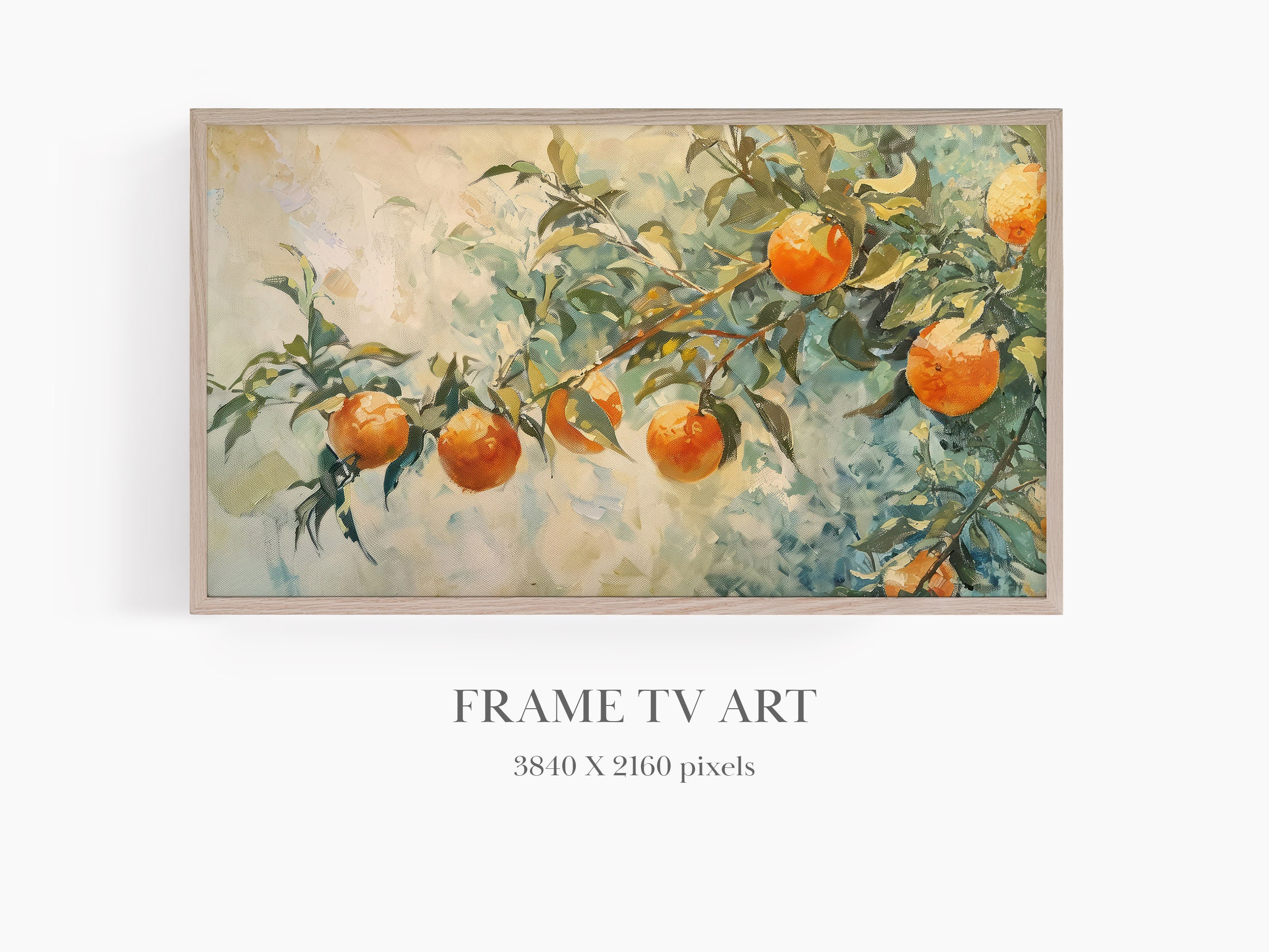Frame TV Art Citrus, Frame TV Art Summer, Samsung Frame TV Art ...