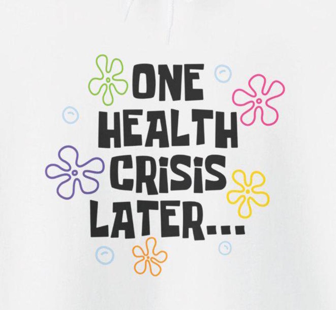 One Health Crisis Emergency Later Funny Hoodies Chronic Illness ...
