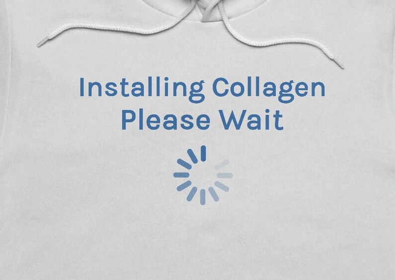 Funny EDS Hoodie Installing Collagen Funny Ehlers Danlos Syndrome ...