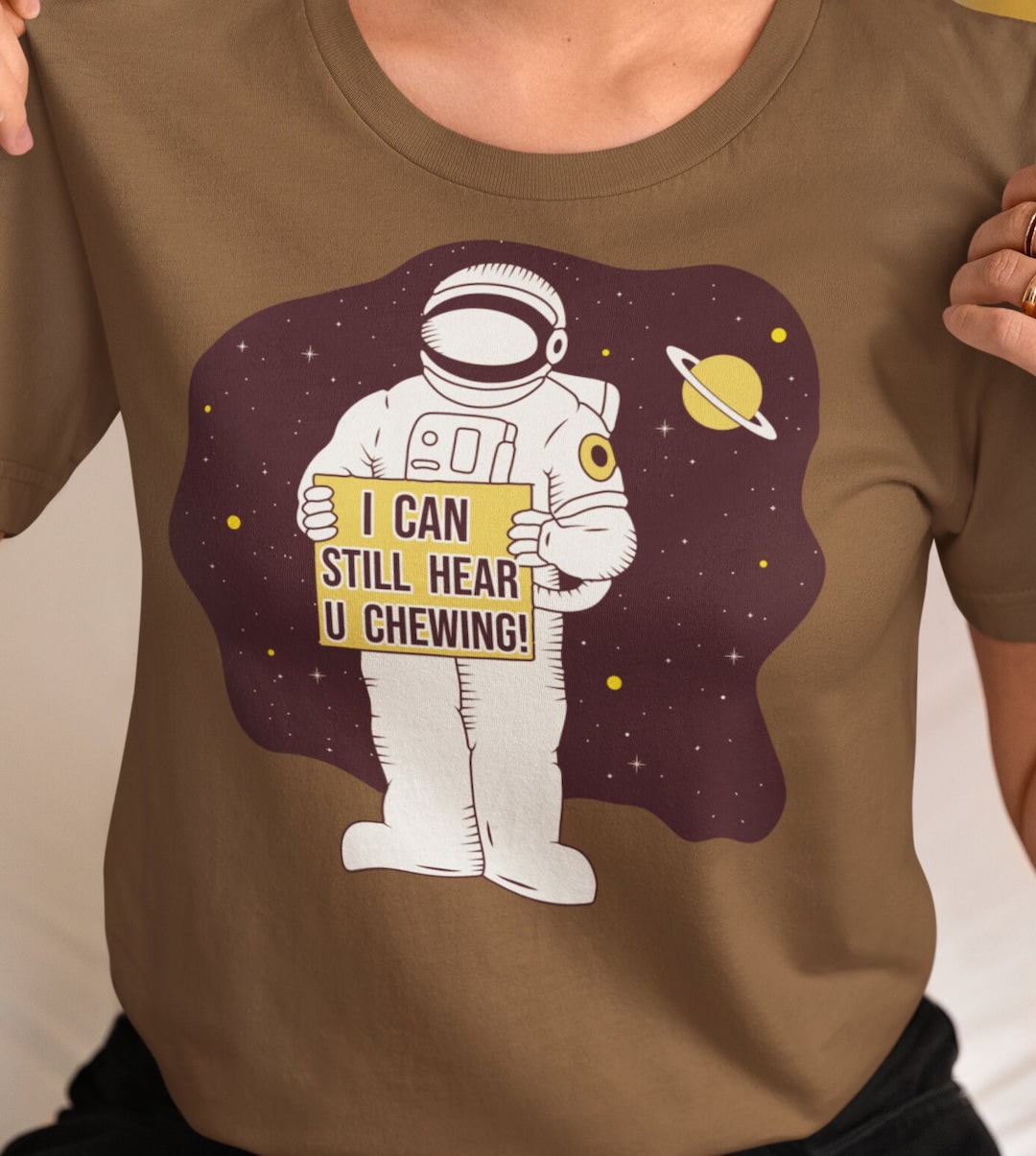 Funny T-shirt for People Who Hate Loud Chewing Misophonia : Humorous ...