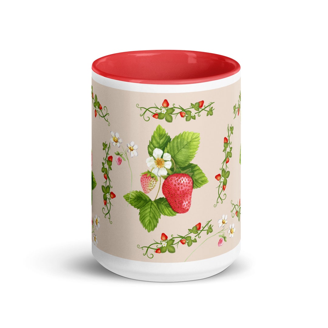 2 Tone Mug With Colored Inside - Etsy