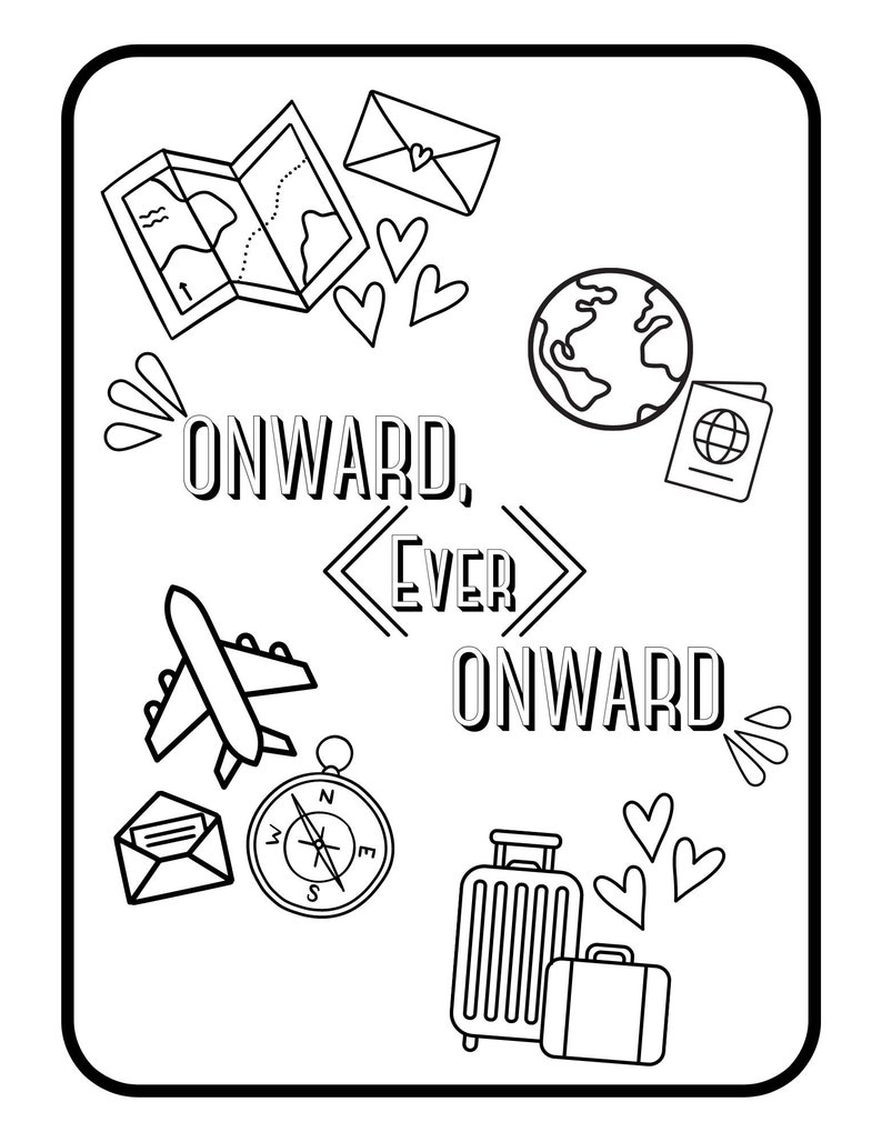 Come Follow Me Missionary Work Coloring Pages for Primary - 6 Pack ...