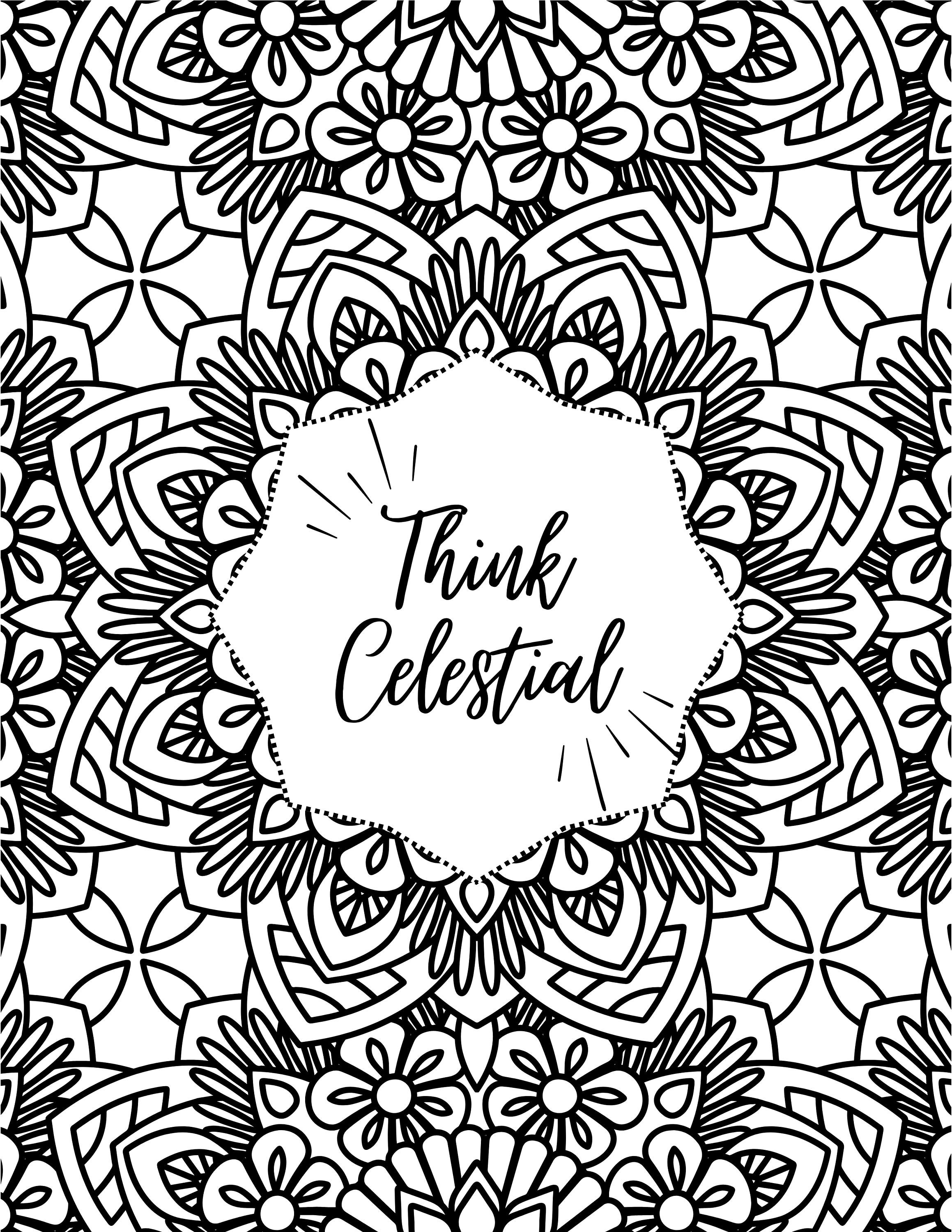 Young Women/relief Society Printable Coloring Pages Bundle - 5 Pack- 8 ...