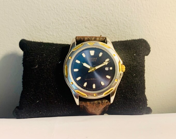 Vintage Pulsar Men’s Watch! Water 50m Resistance! Japan Movt ...